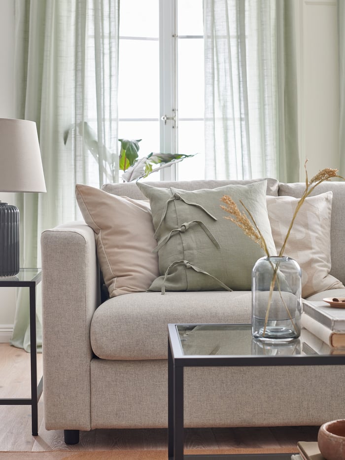VIMLE canapé 2 places, Gunnared beige - IKEA