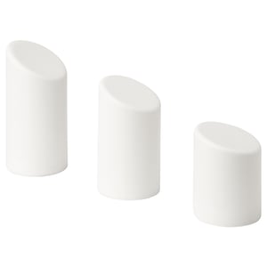 ÄDELLÖVSKOG LED block candle in/out, set of 3 - IKEA