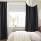 ANNAKAJSA room darkening curtains, 1 pair, anthracite/with heading tape ...