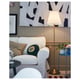 ÅRSTID brass/white, floor lamp - IKEA UK