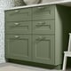 AXSTAD drawer front, grey-green, 60x20 cm - IKEA UK