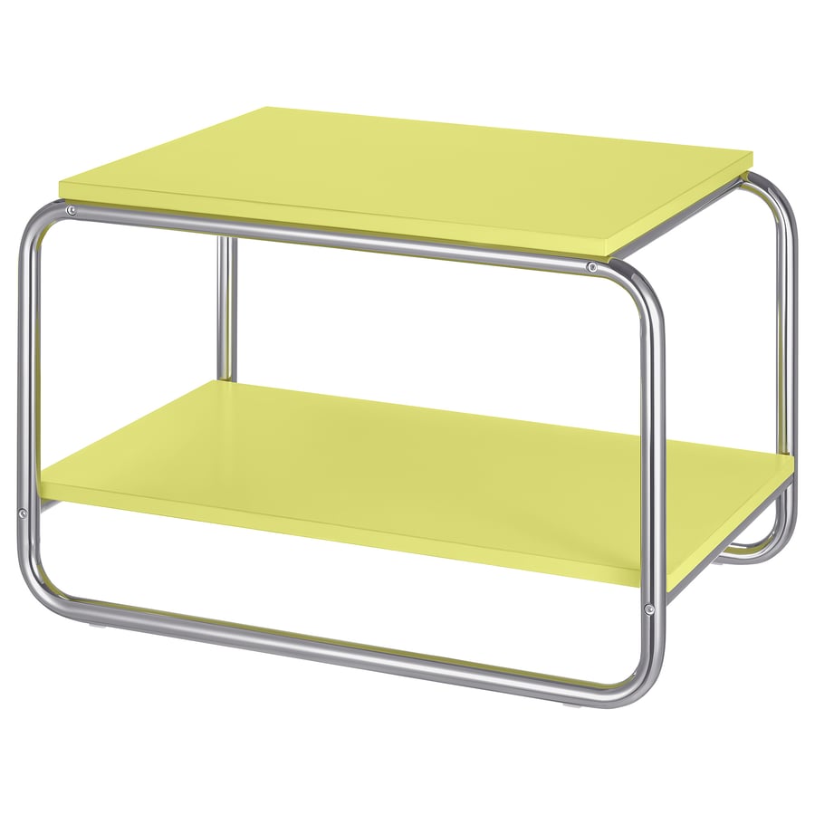 BAGGBODA side table, light yellow, 71x50 cm - IKEA UK