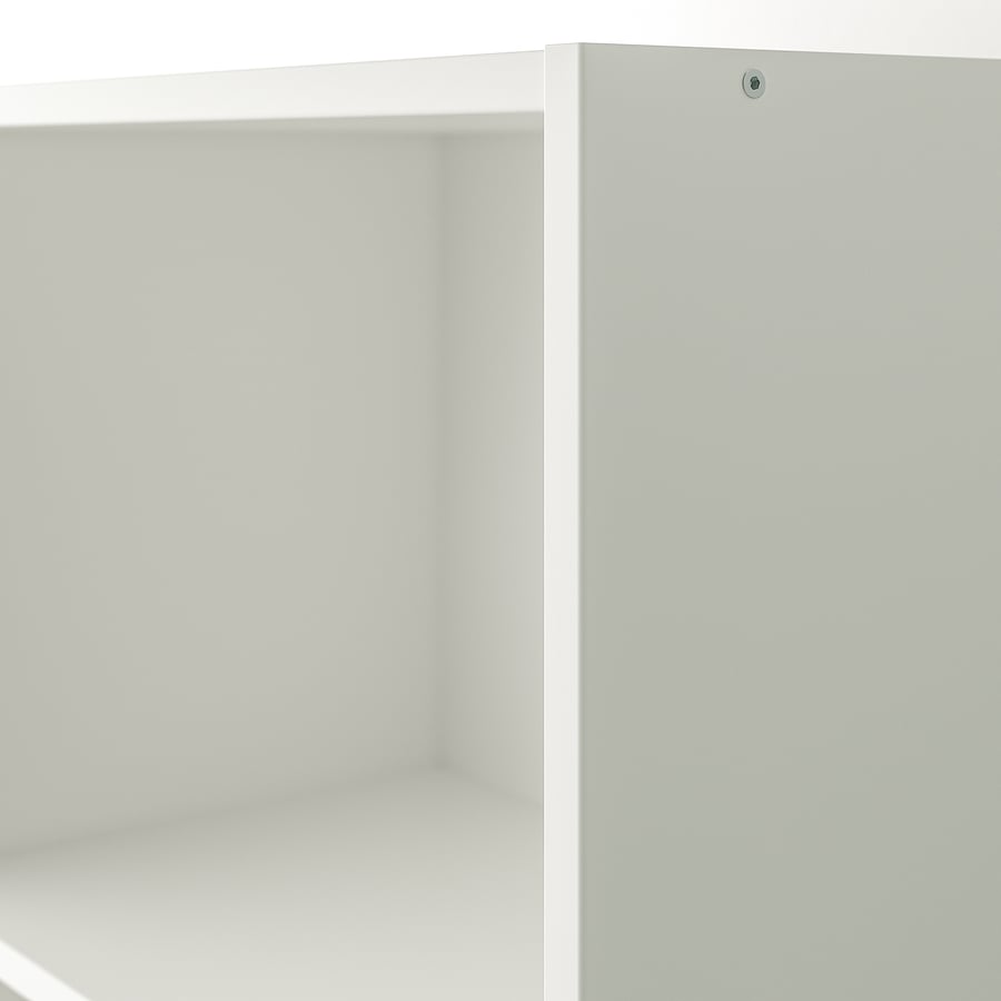 BAGGEBO bookcase, white, 50x30x80 cm - IKEA UK