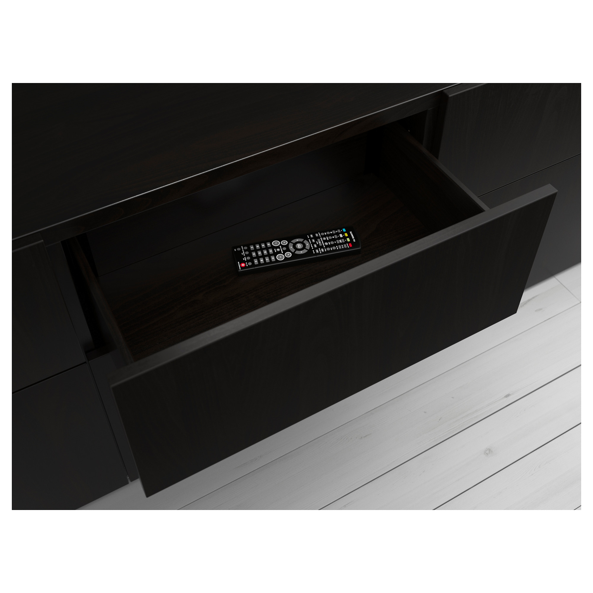 BESTÅ black-brown, Drawer frame, 60x15x40 cm - IKEA