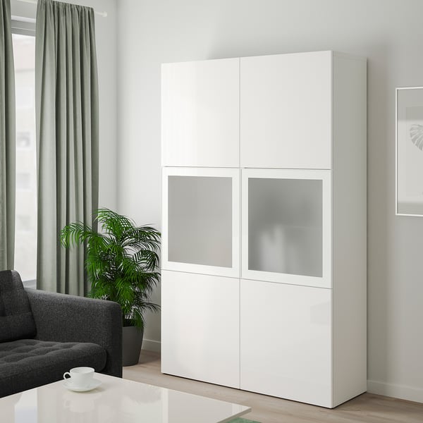 BESTÅ white, Frame, 60x40x192 cm - IKEA