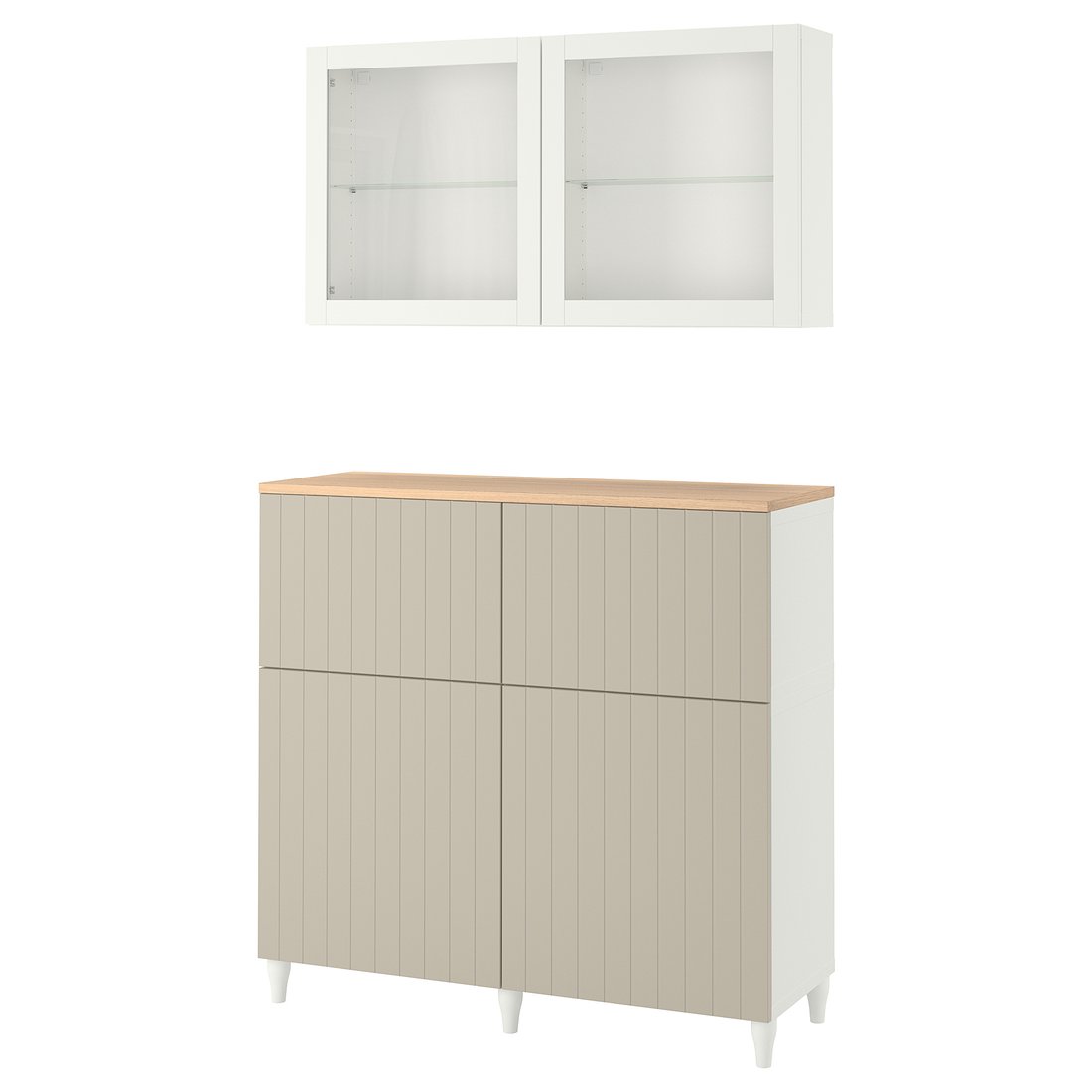 BESTÅ storage combination w doors/drawers, white Sutterviken/Kabbarp ...