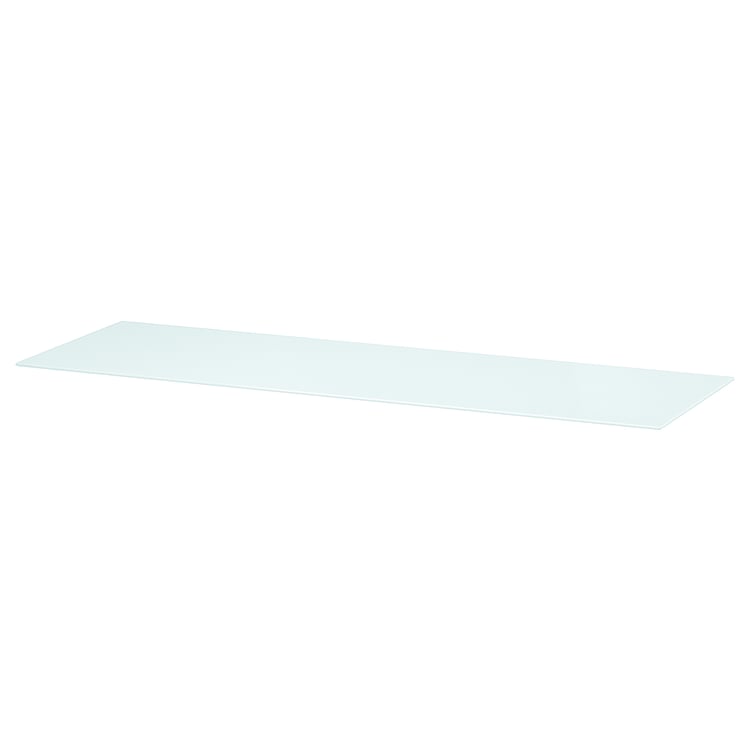 BESTÅ top panel, glass white/light green, 120x40 cm - IKEA UK