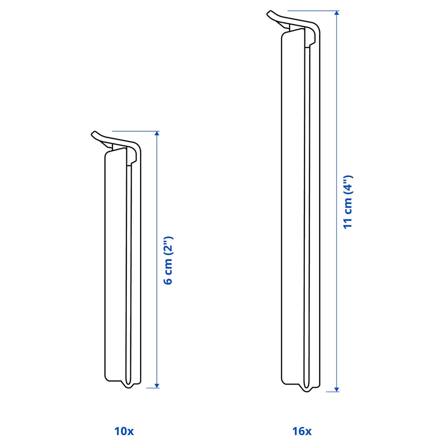 BEVARA sealing clip, set of 26, mixed colours - IKEA UK