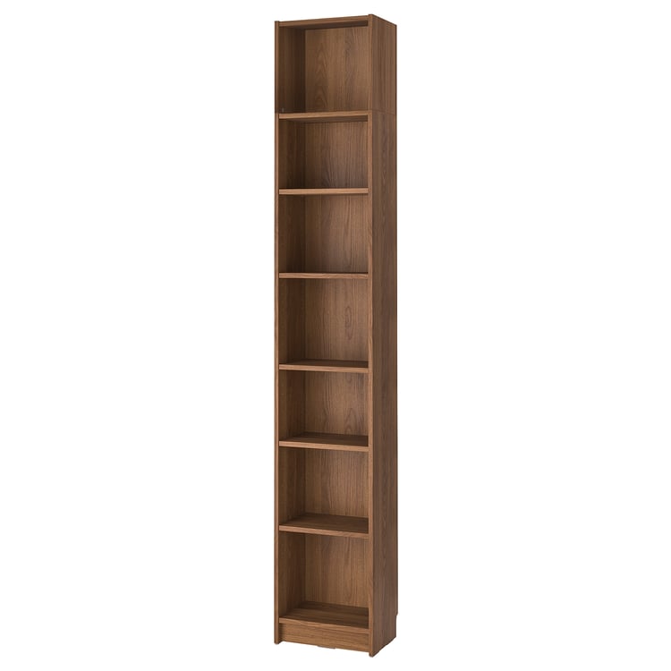 BILLY bookcase with height extension unit, brown walnut effect ...