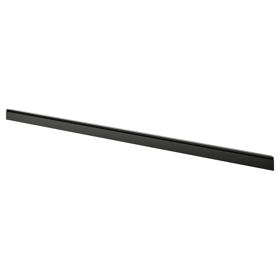 BODBYN decorative plinth, black, 221x8 cm - IKEA UK