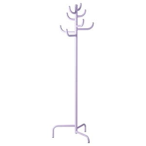 BONDSKÄRET Hat and coat stand, lilac, 175 cm - IKEA
