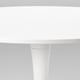 DOCKSTA dining table, white/white, 103 cm - IKEA UK