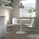 DOCKSTA dining table, white/white, 103 cm - IKEA UK