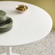 DOCKSTA dining table, white/white, 103 cm - IKEA UK