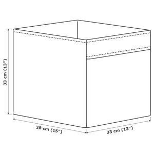 DRÖNA dark grey, Box, 33x38x33 cm - IKEA