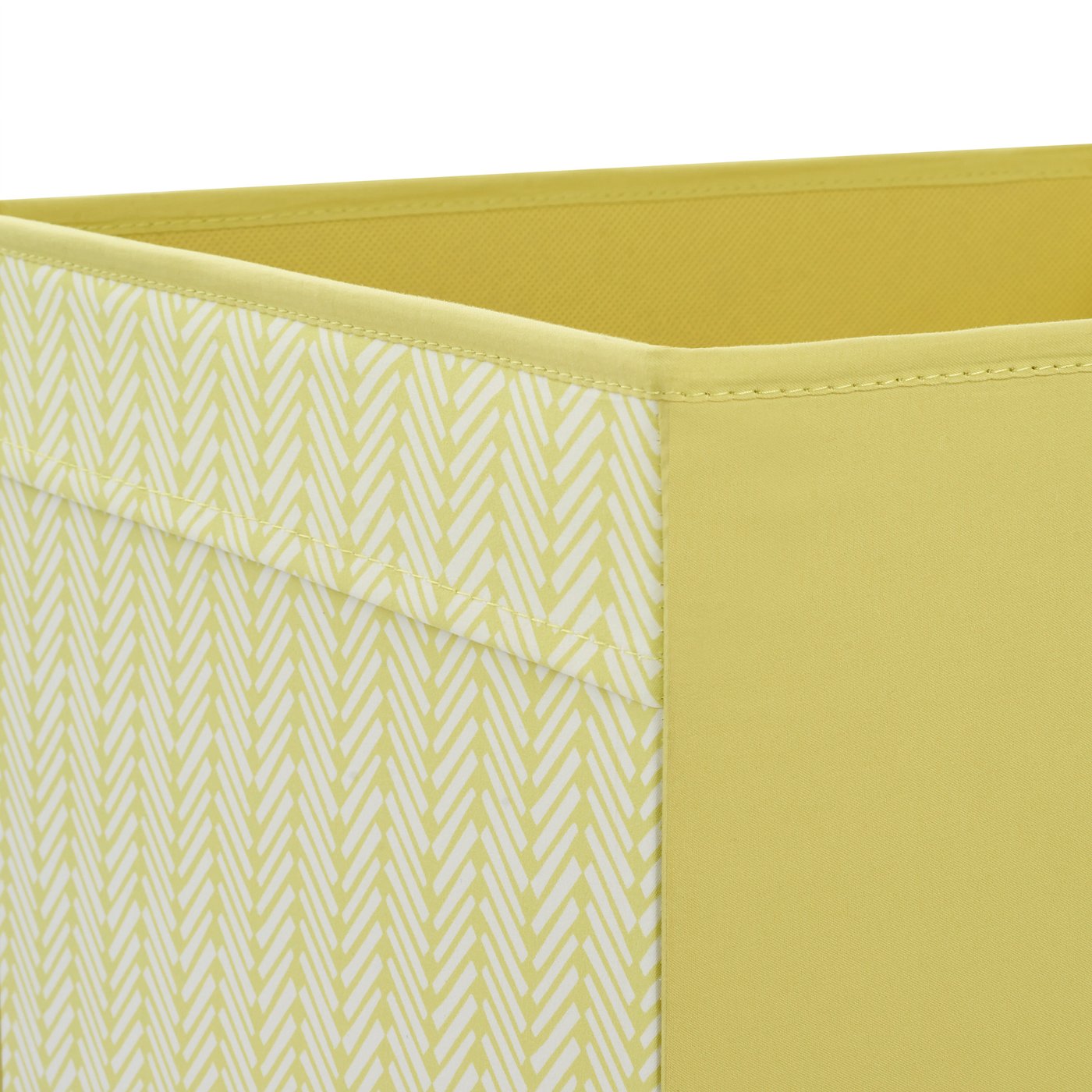 Drawer Organisers IKEA Drona Yellow Floral Patterned 33x38x33, Yellow Home