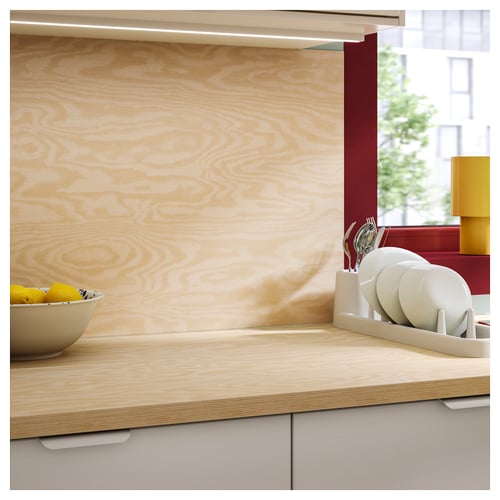 EKBACKEN worktop, plywood effect/laminate, 186x2.8 cm - IKEA UK