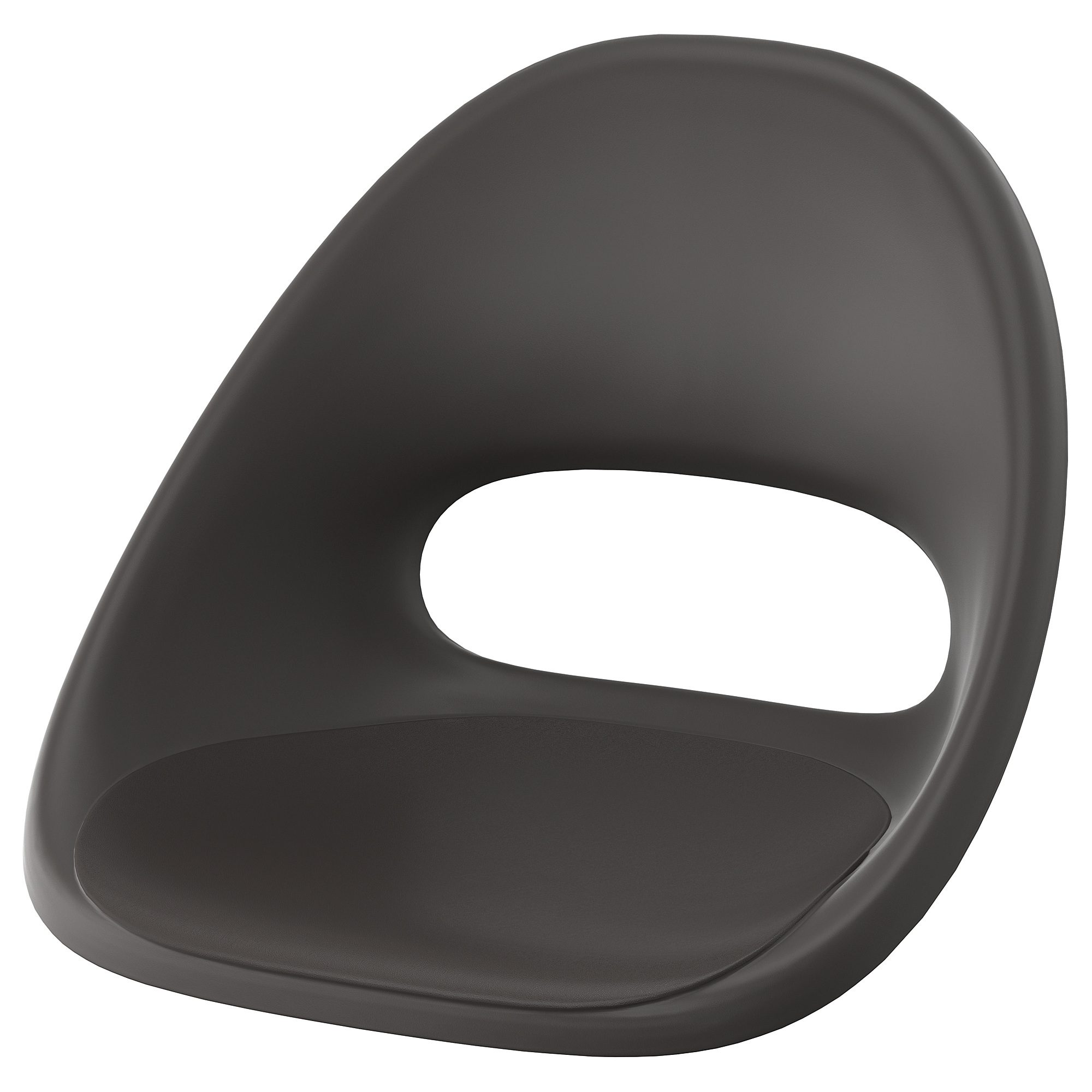 ELDBERGET Seat shell - dark grey - IKEA
