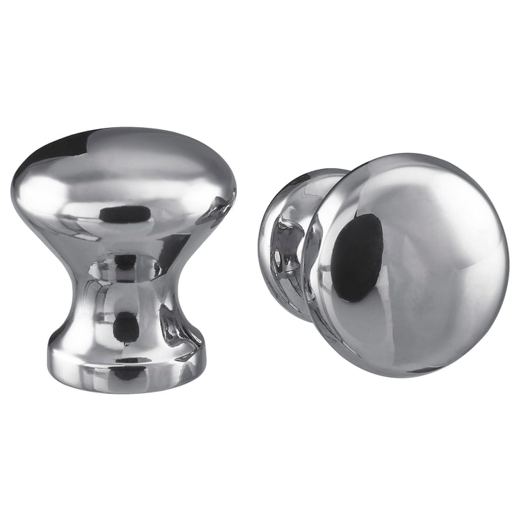 ENERYDA knob, chrome-plated, 20 mm - IKEA