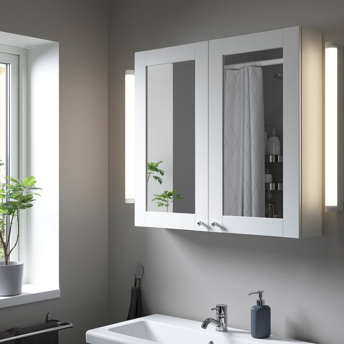 Bathroom Mirror Cabinets - Bathroom Mirrors with Lights - IKEA