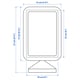FIKONTRÄD standing white frame, 10x15 cm - IKEA UK