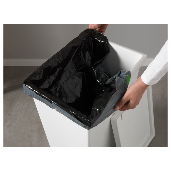 FILUR bin with lid, white, 42 l - IKEA UK