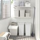 FILUR bin with lid, white, 42 l - IKEA UK