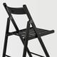 FRÖSVI folding chair, black - IKEA UK