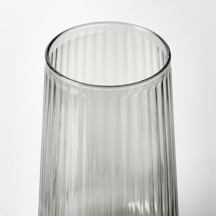 GRADVIS vase, grey, 19 cm - IKEA UK