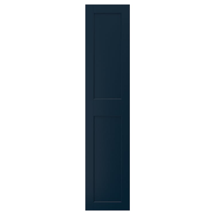 GRIMO door with hinges, dark blue, 50x229 cm - IKEA UK