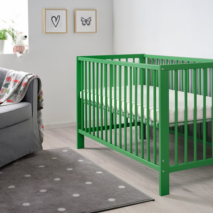 GULLIVER cot, green, 60x120 cm - IKEA