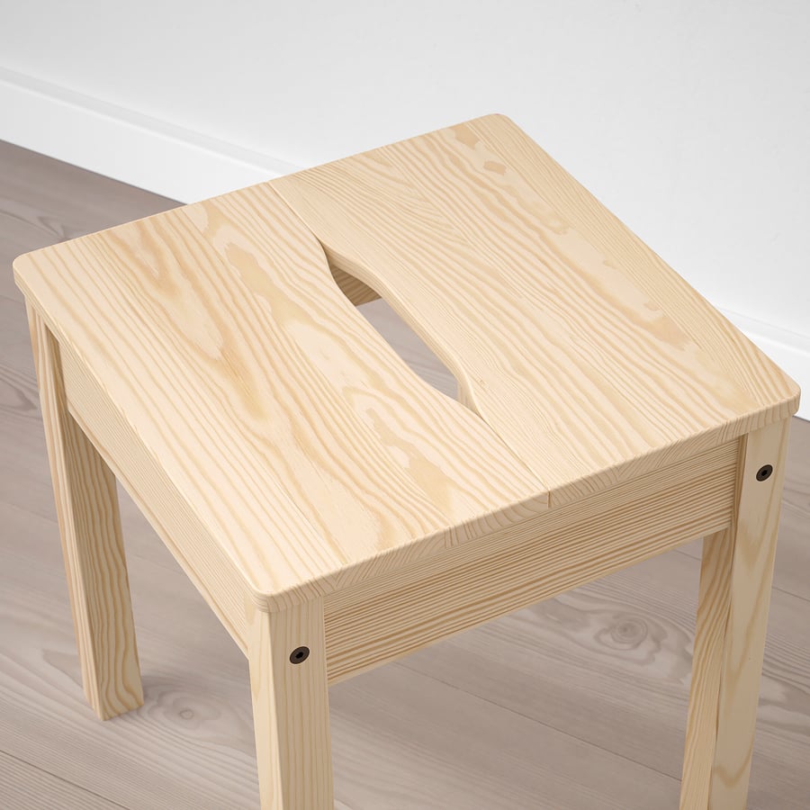HÄGERNÄS stool, pine - IKEA UK