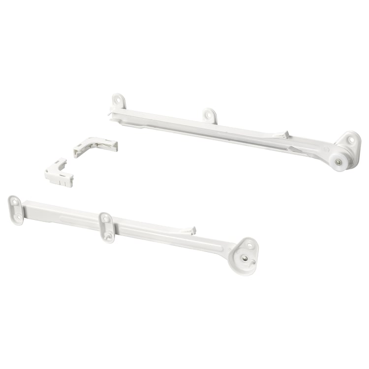 HJÄLPA white, Pull-out rail for baskets, 40 cm - IKEA UK