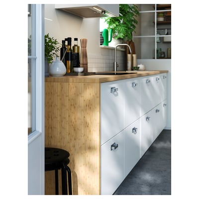 HOLMARED worktop, bamboo/veneer, 246x2.8 cm - IKEA UK