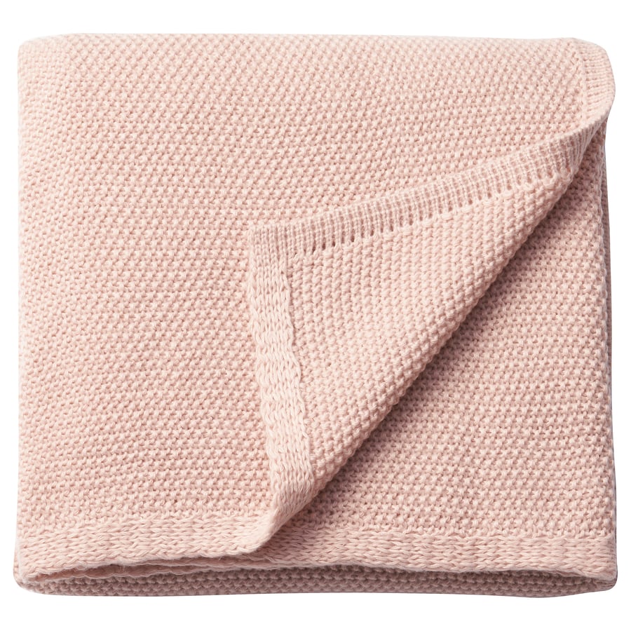 HUMLEMOTT throw, pale pink, 130x170 cm - IKEA UK