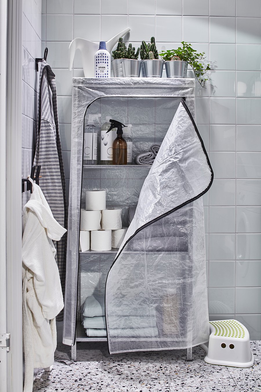 HYLLIS transparent in/outdoor, Cover, 60x27x140 cm - IKEA