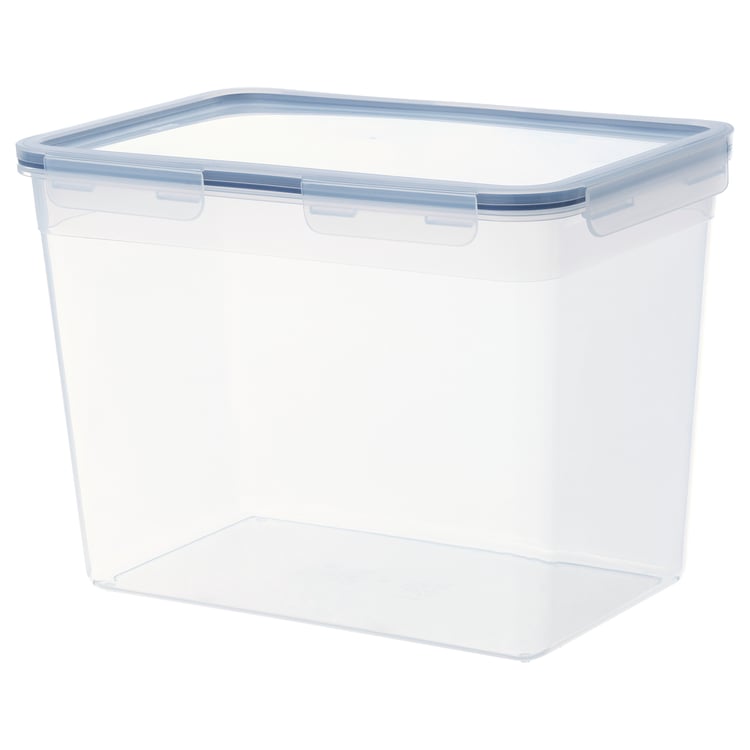 IKEA 365+ food container with lid, rectangular/plastic, 10.6 l - IKEA UK