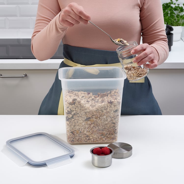 IKEA 365+ food container with lid, rectangular/plastic, 4.2 l - IKEA UK