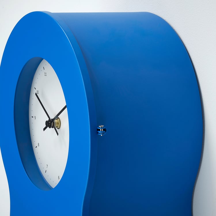 IKEA PS 1995 clock, blue, 48 cm - IKEA UK