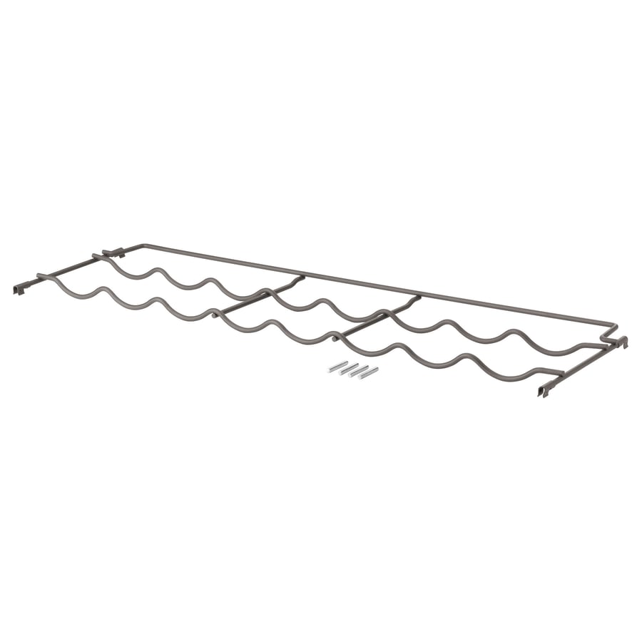 IVAR bottle rack, grey, 83x30 cm - IKEA UK