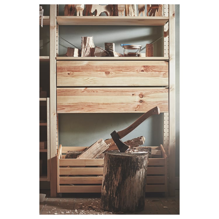 IVAR drawer, pine, 80x30x18 cm - IKEA UK