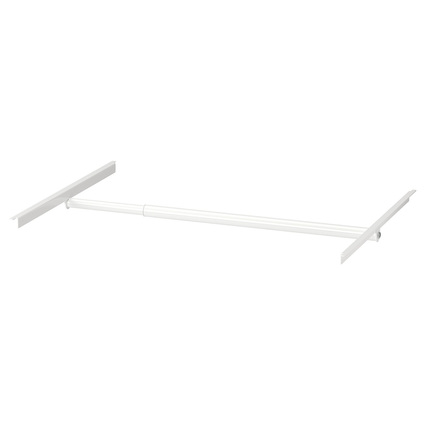 JONAXEL white, Adjustable clothes rail, 46-82 cm - IKEA