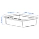 KACKLA extendable box, white, 25-38x19 cm - IKEA UK
