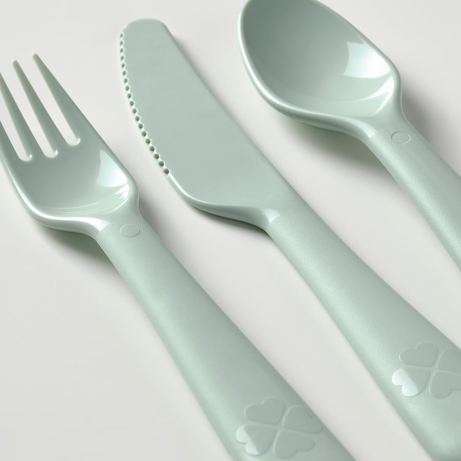 KALAS 18-piece cutlery set, mixed colours - IKEA UK