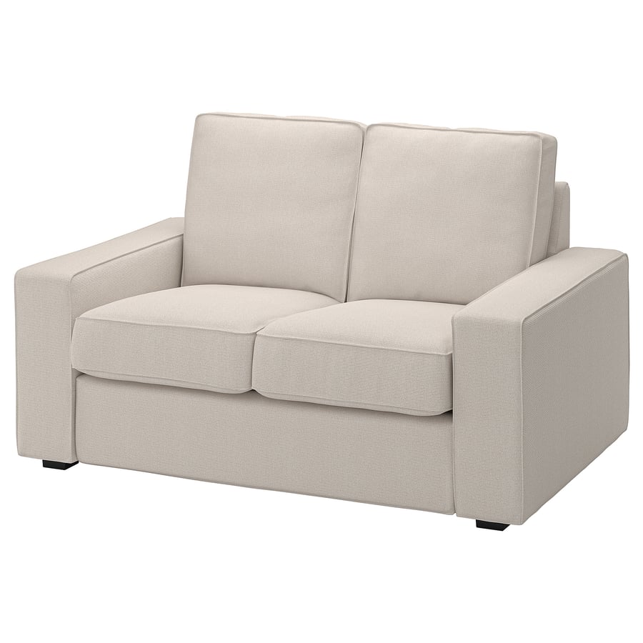 KIVIK compact 2 seater sofa, Tresund light beige - IKEA UK
