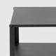 KNARREVIK bedside table, black, 42x34 cm - IKEA UK