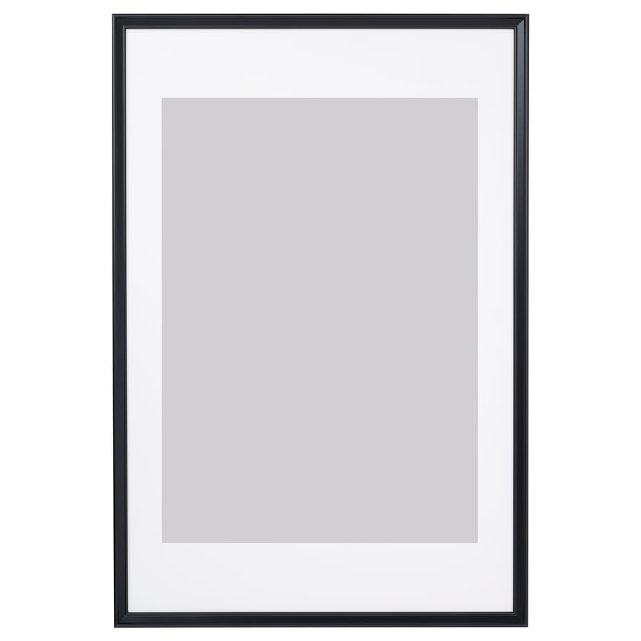 KNOPPÄNG black photo frame, 61x91 cm - IKEA UK