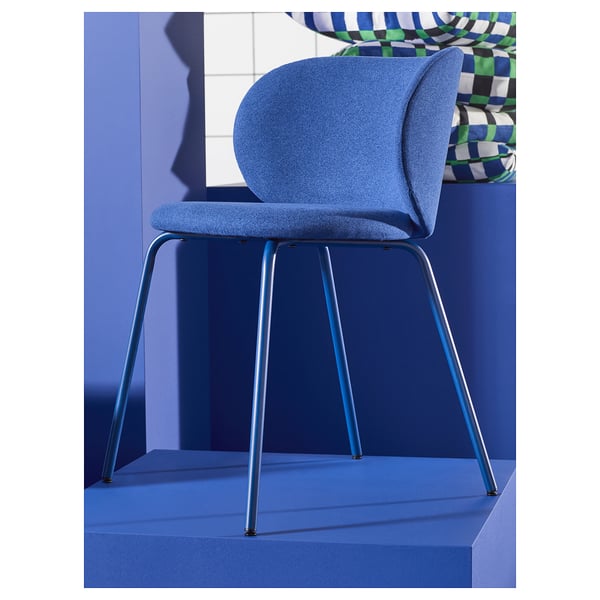 KRYLBO dining chair, Tonerud blue - IKEA