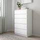 KULLEN white, Chest of 5 drawers, 70x112 cm - IKEA UK