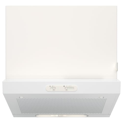 LAGAN wall mounted cooker hood, white - IKEA